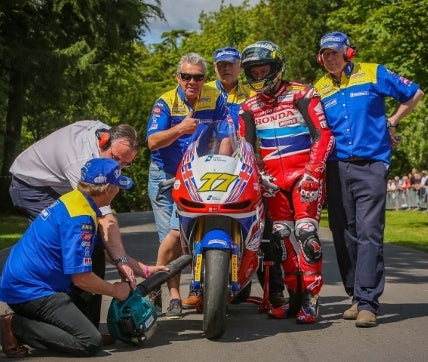 Motorbike racing becomes part of your DNA & there’s no cure